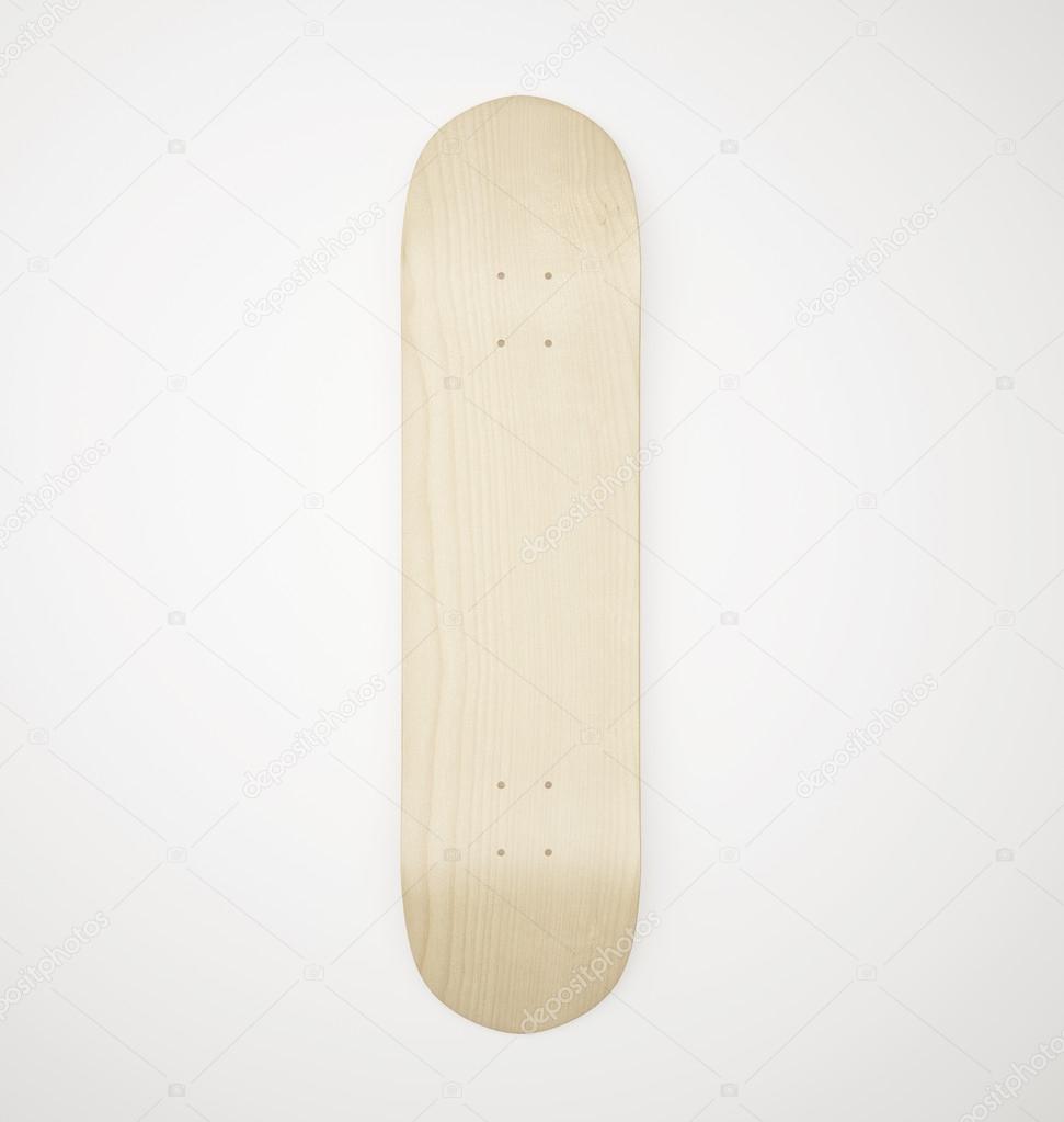Blank White Skateboard Decks