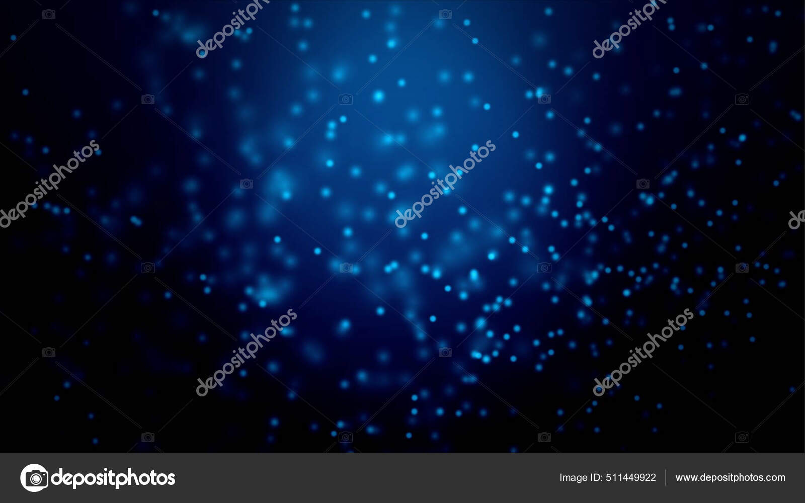 Original Abstract Blue Background Flying Dots — Stock Photo © UliaA ...
