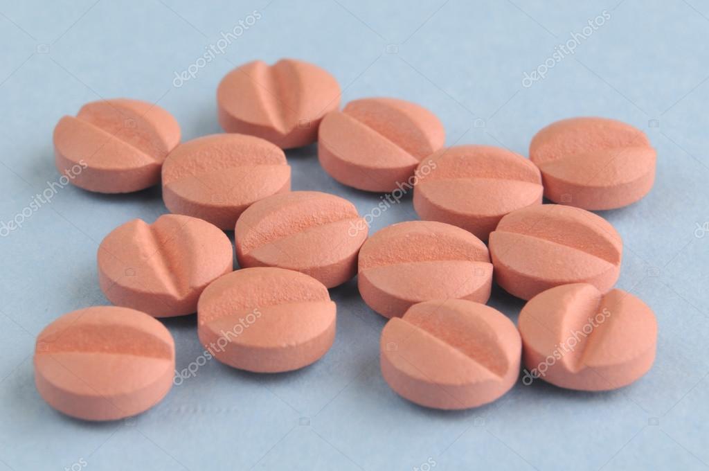 Brown tablets Stock Photo by ©avarand 38501321