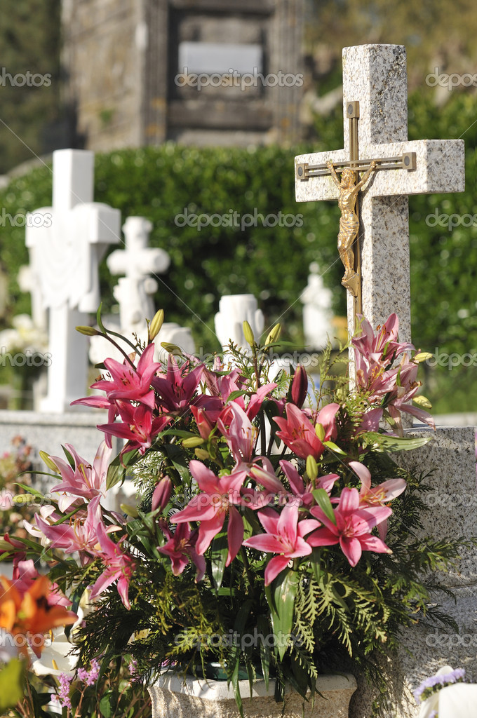 Old Christian cemetery Stock Photo by ©avarand 38963155