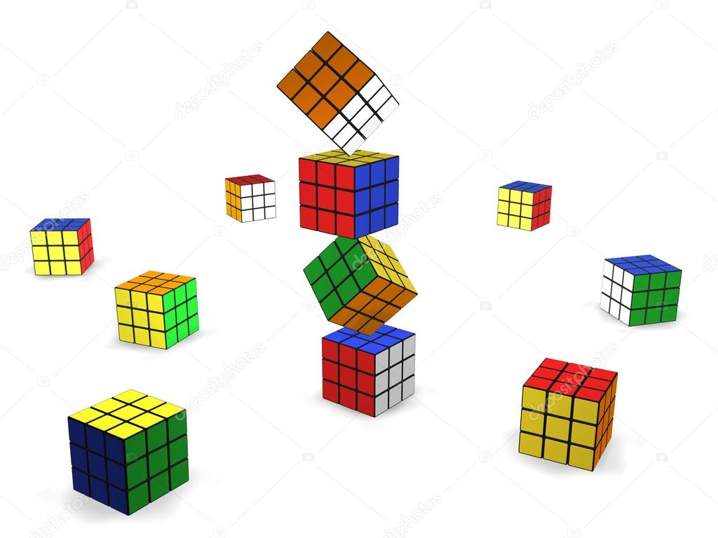 Сubes Stock Illustration by ©Slim3D1 #38746167