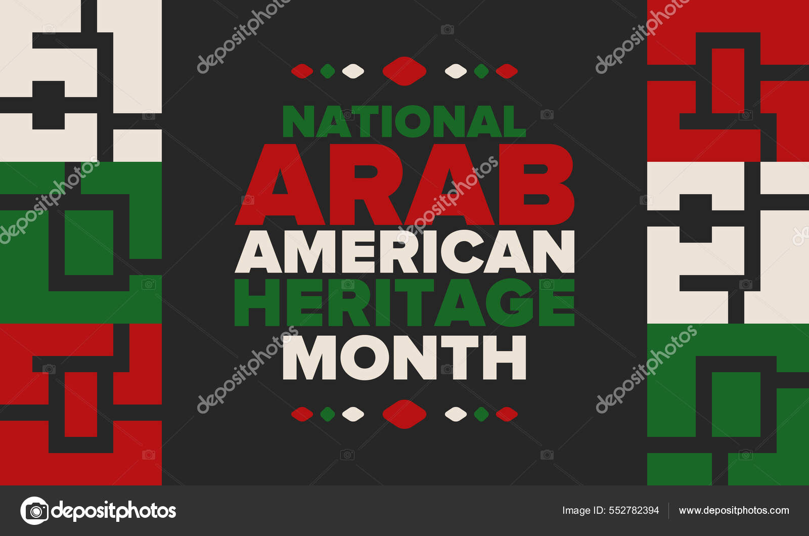 Mes Herencia Árabe Americana Cultura Tradición Árabe Americana Celebrar ...