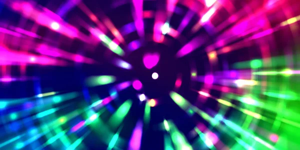 Neon Rave Lights Wallpaper