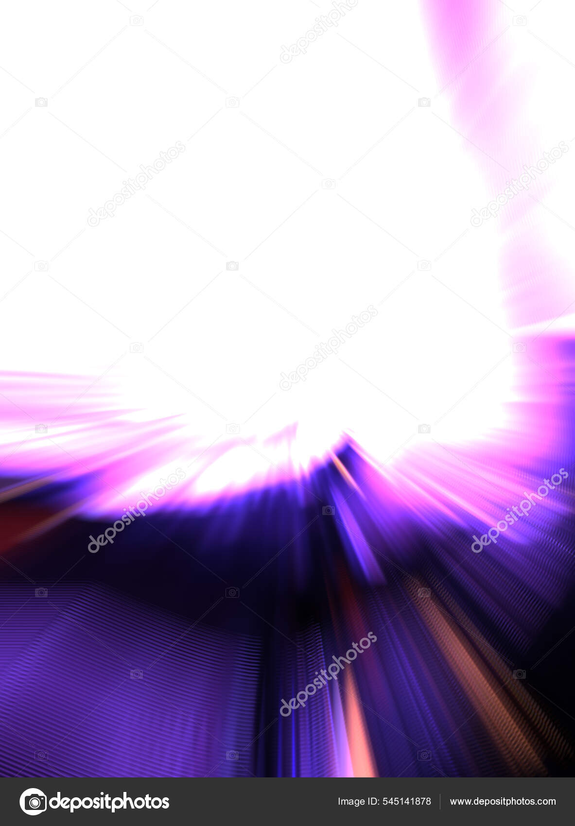Colorful Vibrant Flashes Light Energy Warped Graphic Motion Background ...
