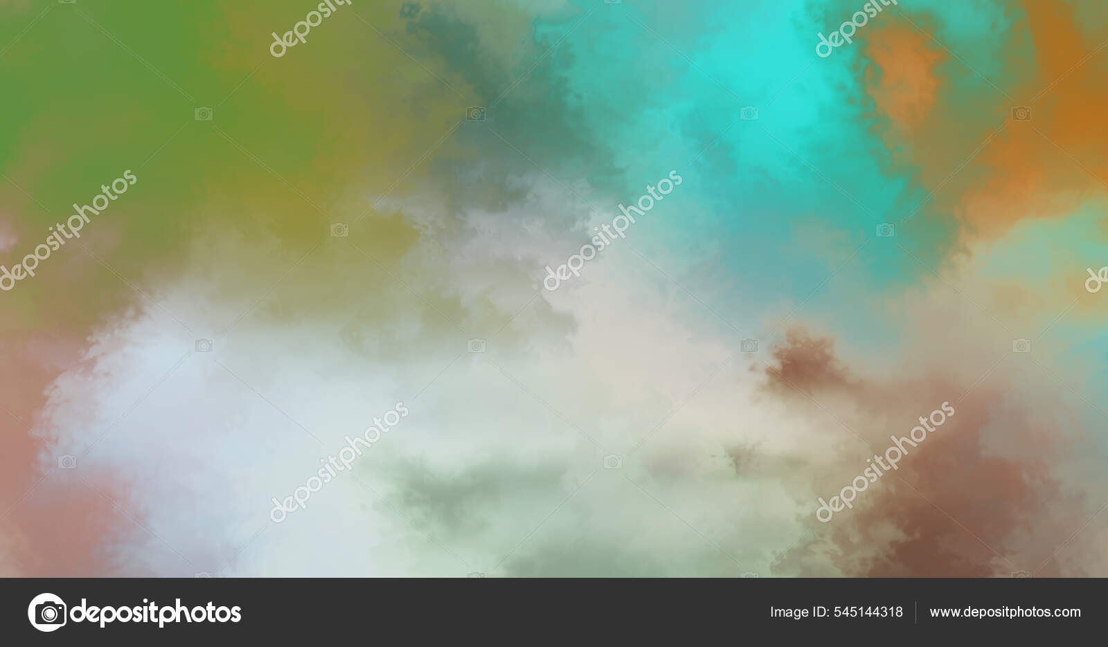 Modern Brush Strokes Painting Soft Color Painted Illustration Soothing ...