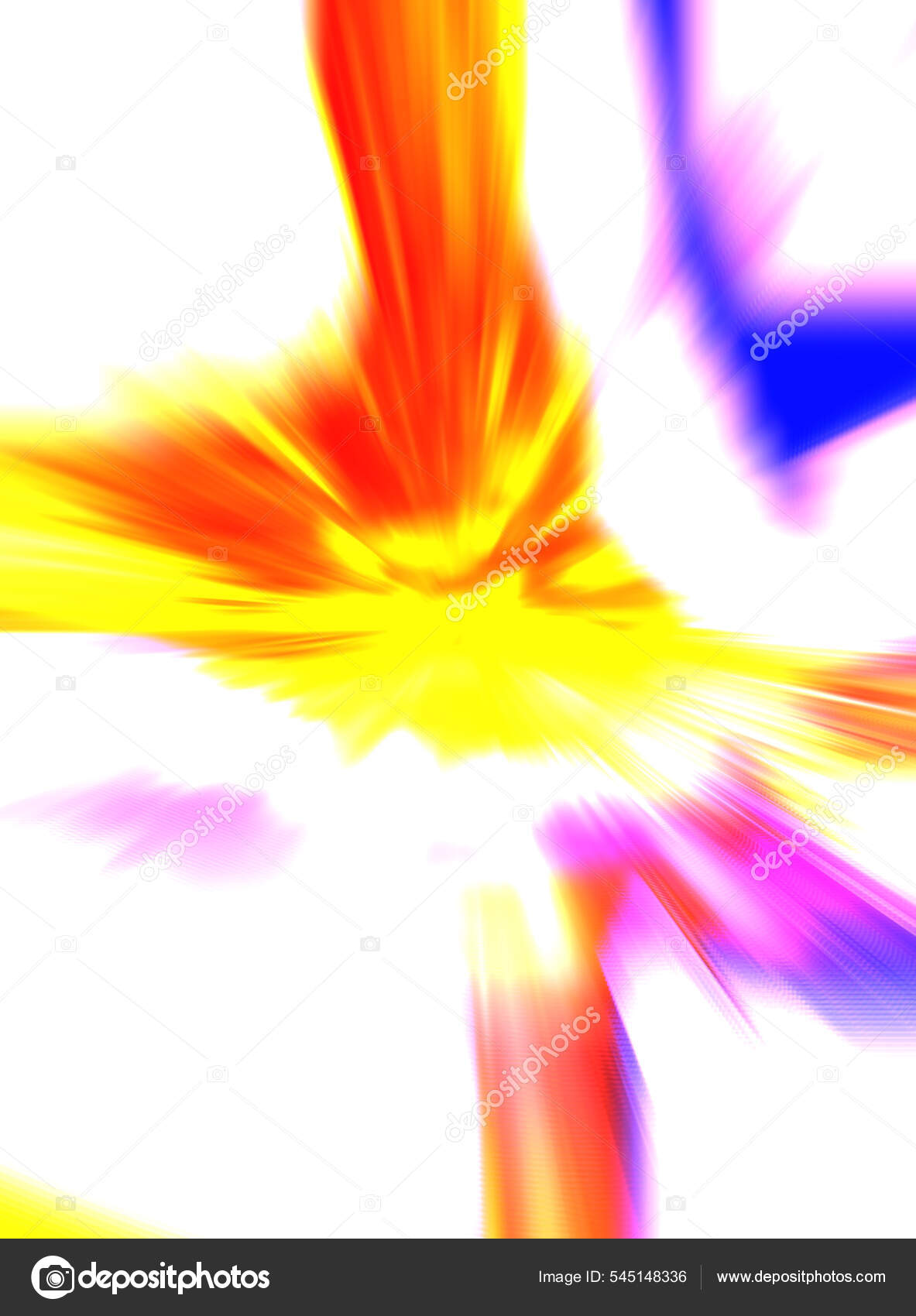 Colorful Vibrant Flashes Light Energy Warped Graphic Motion Background ...