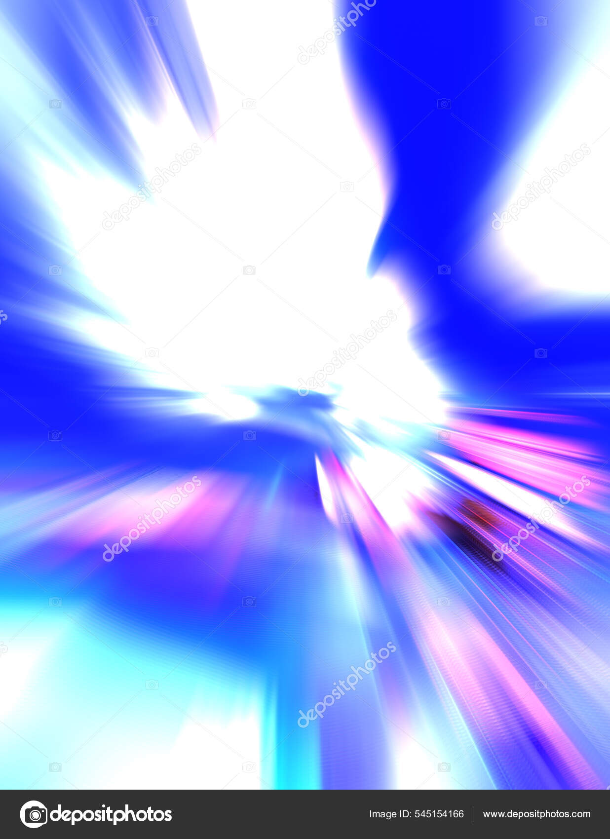 Colorful Vibrant Flashes Light Energy Warped Graphic Motion Background ...