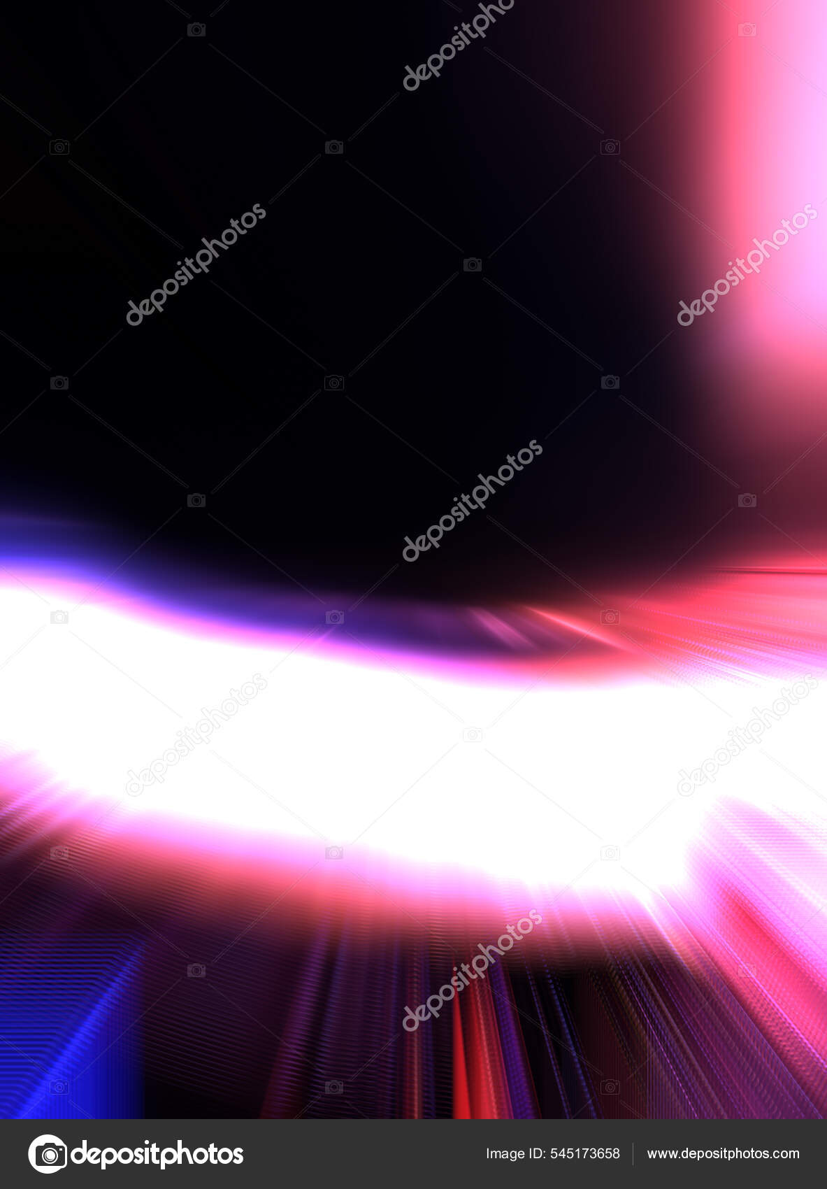Colorful Vibrant Flashes Light Energy Warped Graphic Motion Background ...