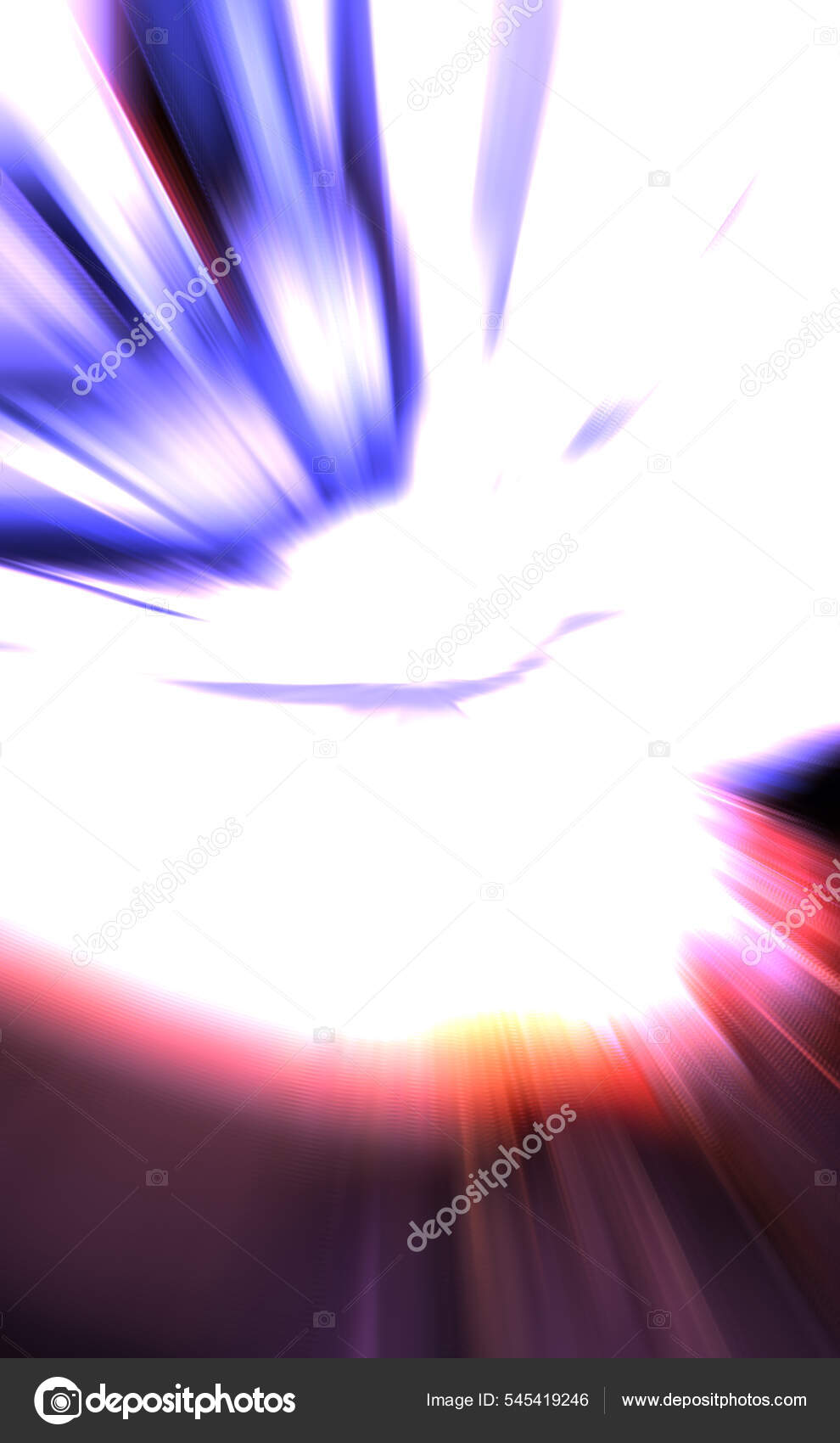 Colorful Vibrant Flashes Light Energy Warped Graphic Motion Background ...