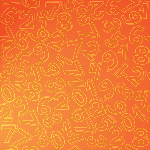 Abstract wallpaper with numbers — Stock Vector © deniska11 #46542709