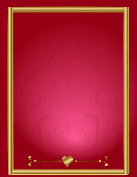 Marco con corazones imágenes de stock de arte vectorial | Depositphotos