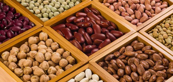 Boxes of beans Stock Photo by ©fotoluminate 38219657