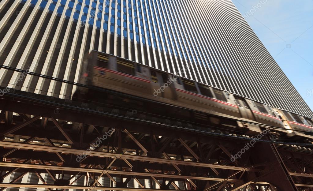 Chicago Loop Train Stock Photo by ©fotoluminate 38230399