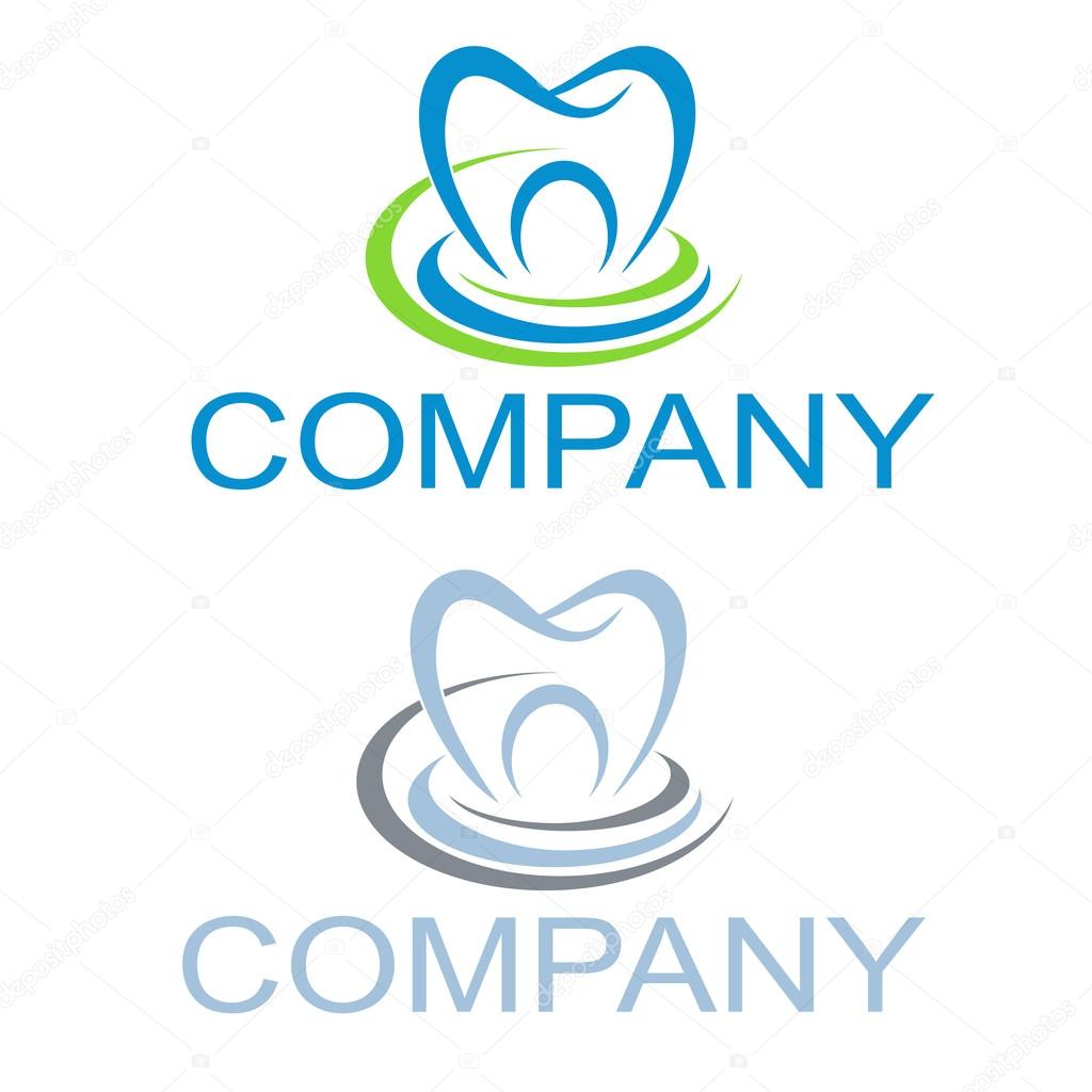 Abstract tooth logo design template — Stock Vector © Valentin1982 #49699021