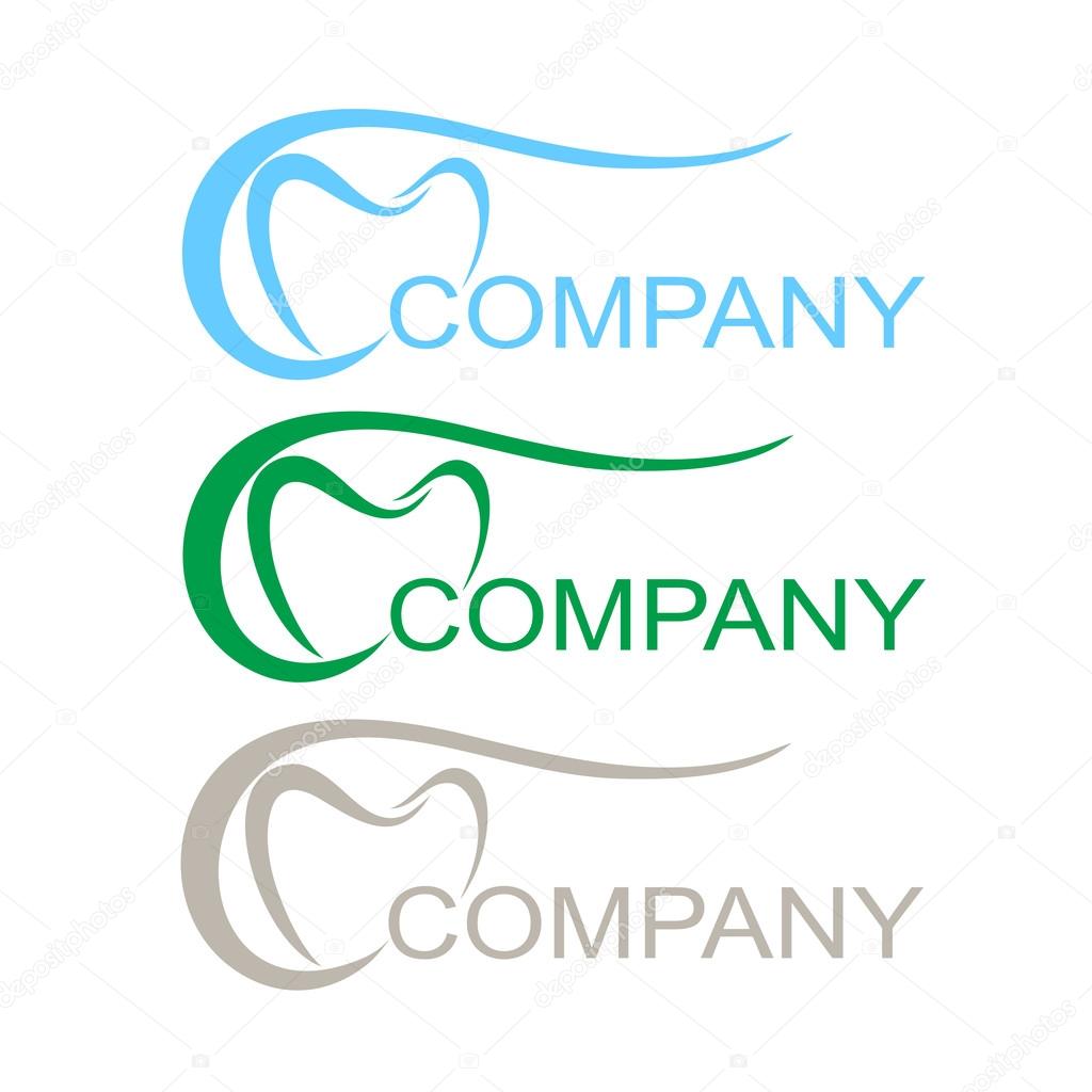 Abstract tooth logo design template — Stock Vector #49699029