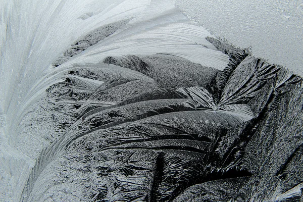 Ice patterns at a window - Stock Image - Everypixel