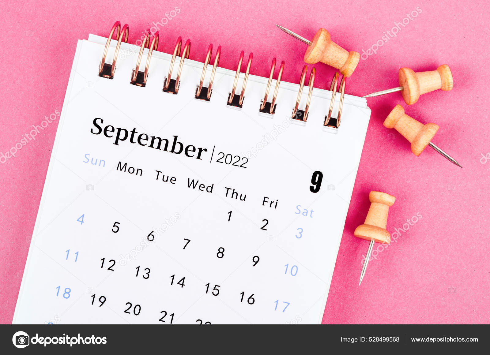 September 2022 Desktop Calendar