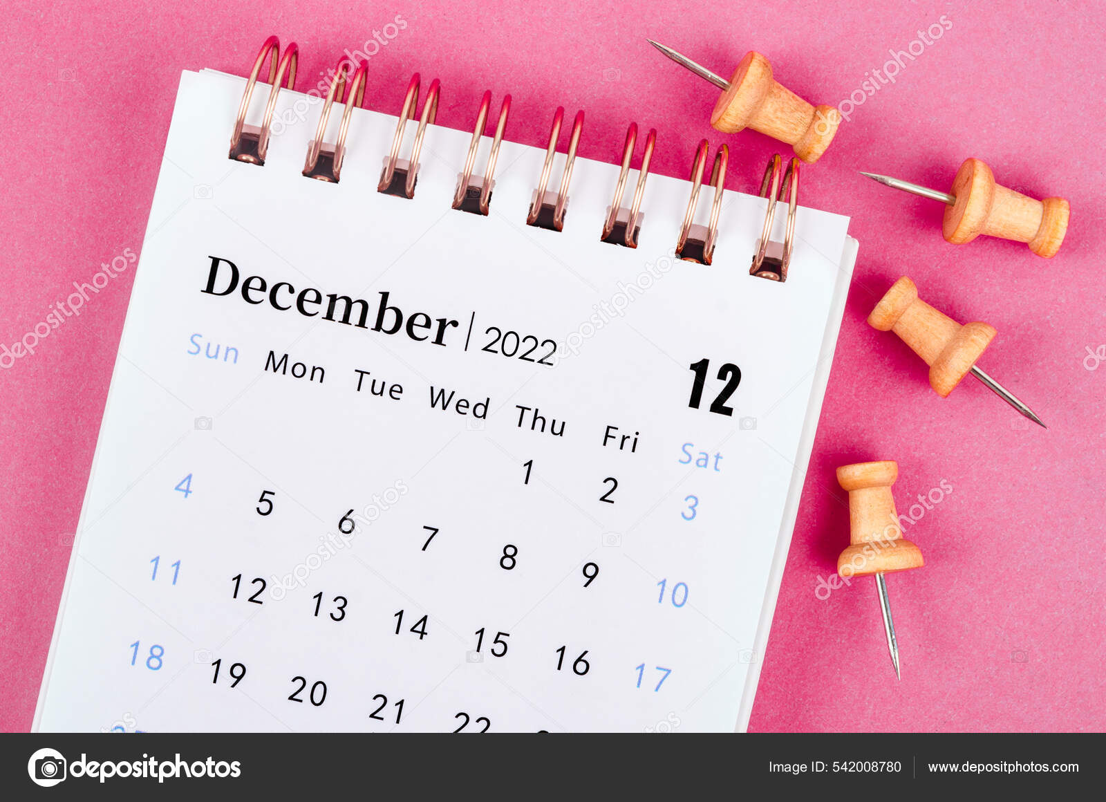 December 2022 Desktop Calendar