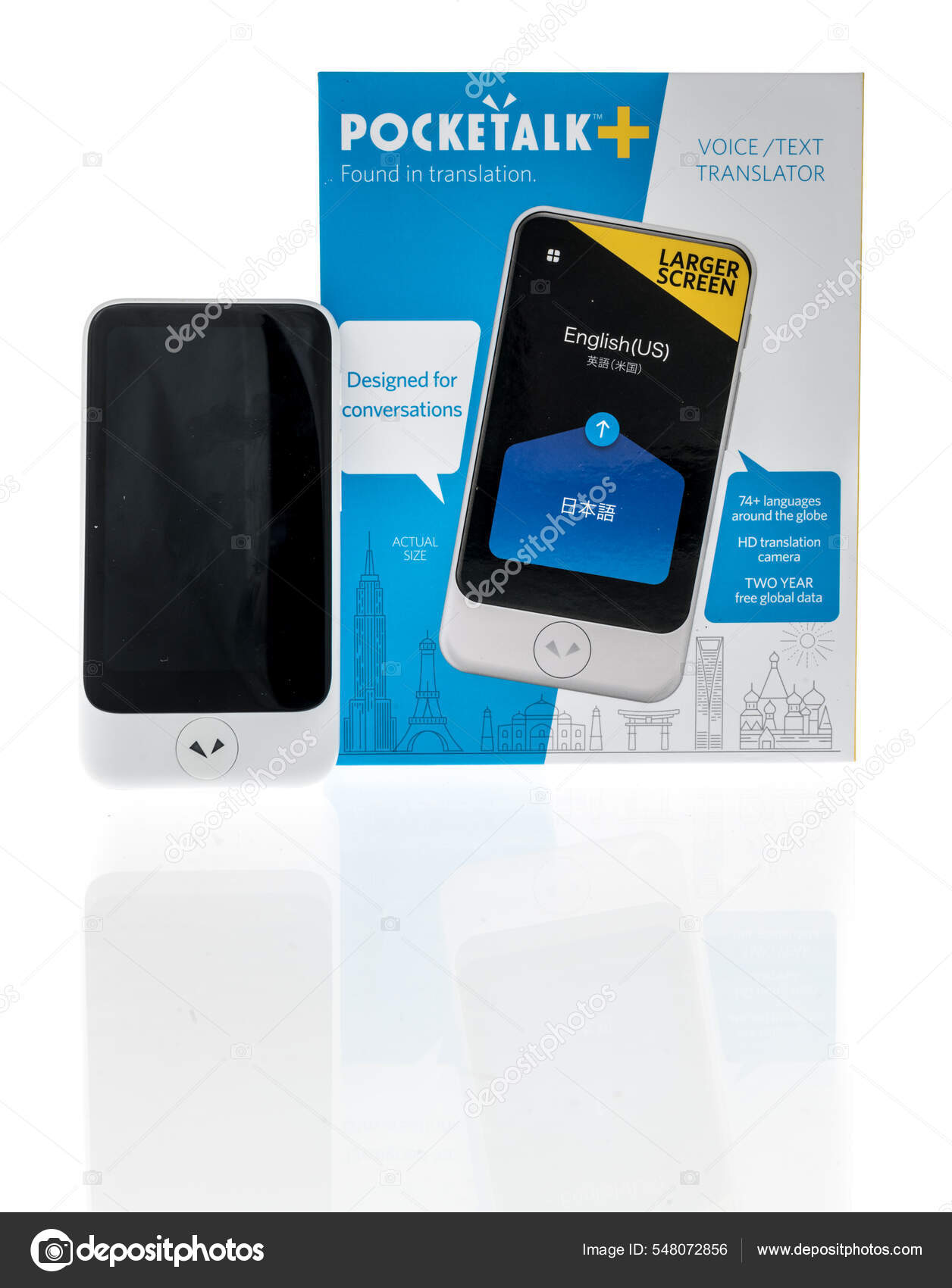 Winneconne February 2021 Package Pocketalk Voice Test Translator Device ...