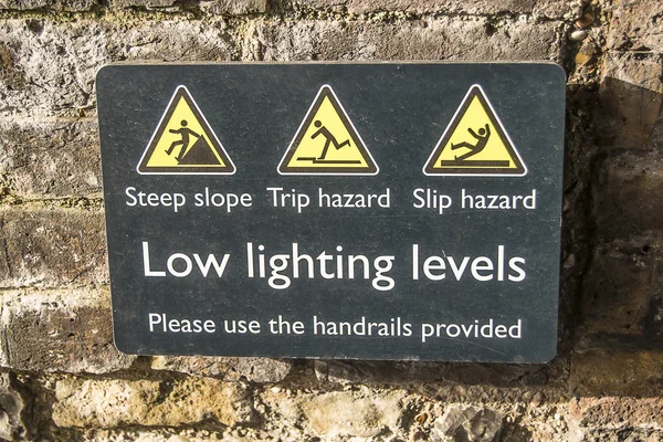 Warning hazards signs Stock Photos, Royalty Free Warning hazards signs ...