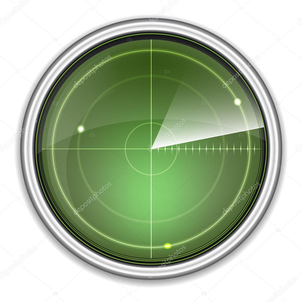 Radar screen Stock Vector by ©Machacek 39745051