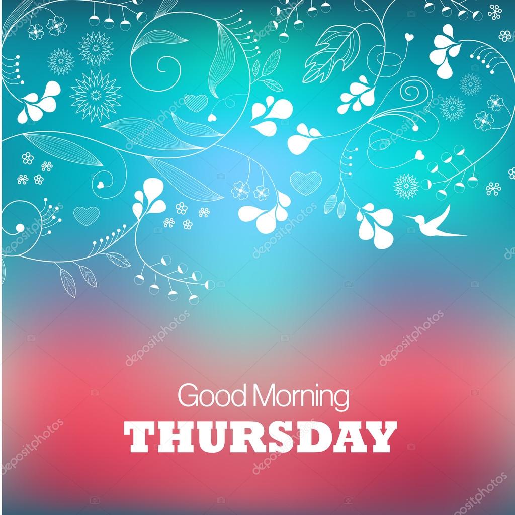 Thursday Stock Vector Image by ©Liubou #51465593