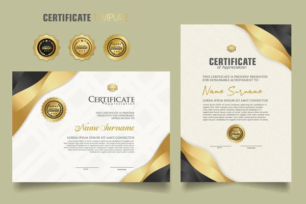 100,000 Gold certificate borders Vector Images | Depositphotos