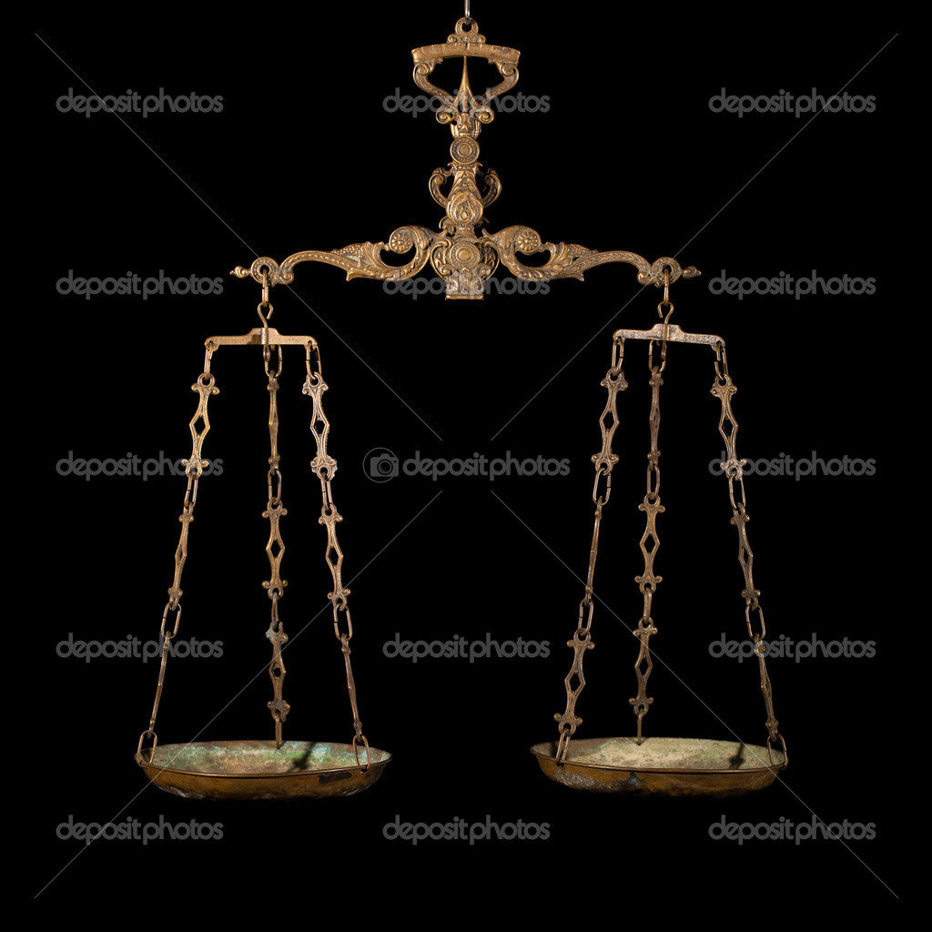 Antique rusty weighing scale — Stock Photo © paketesama #39898075