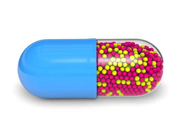 Conceptual 3d design of false pill. Stock Photo by ©kasezo2 74411115