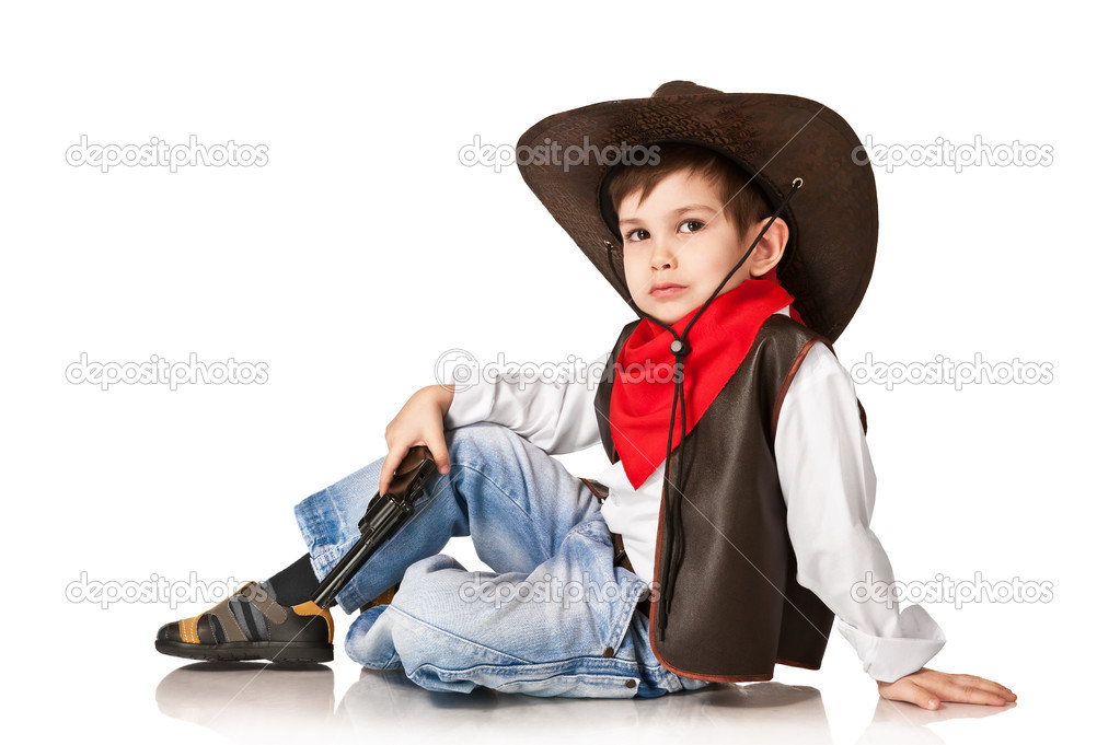 Little cowboy Stock Photo by ©idal 43975617