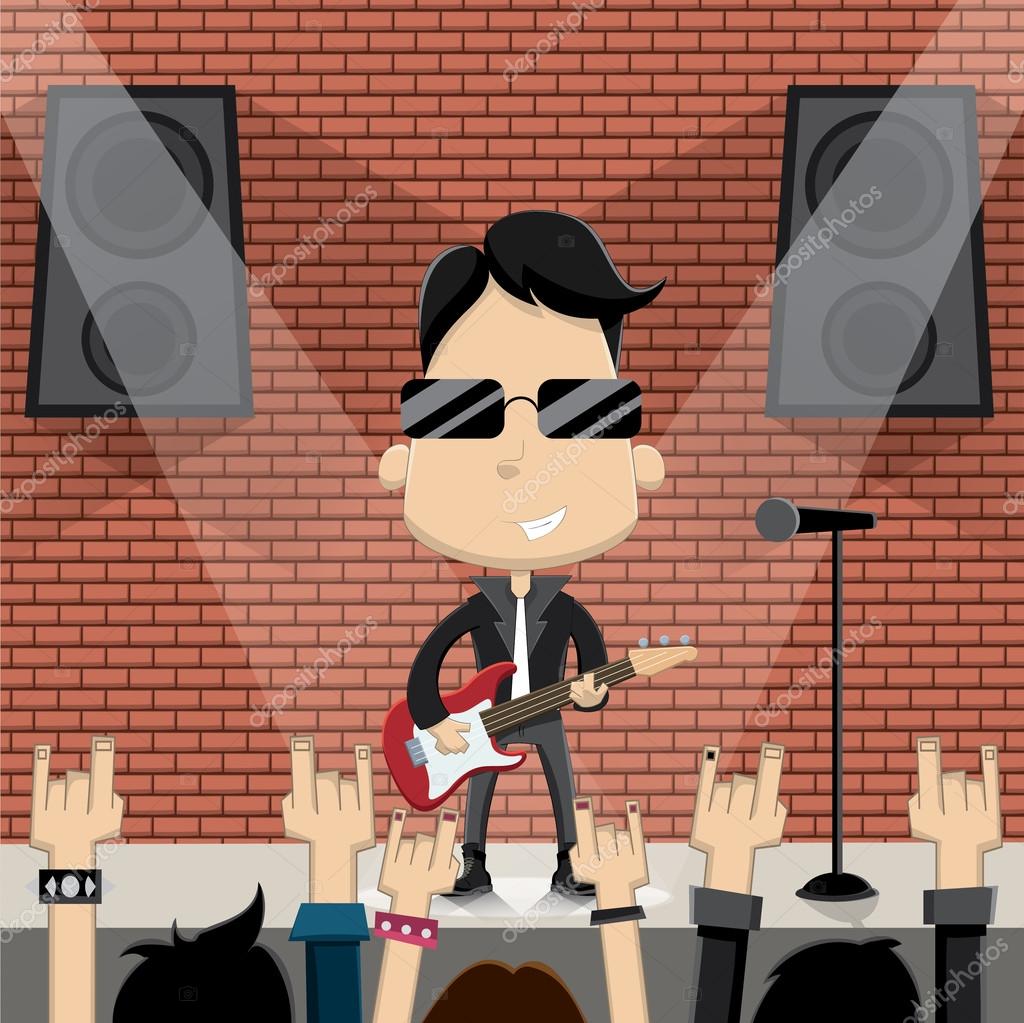 Top 152+ Rock star cartoon pictures - Tariquerahman.net