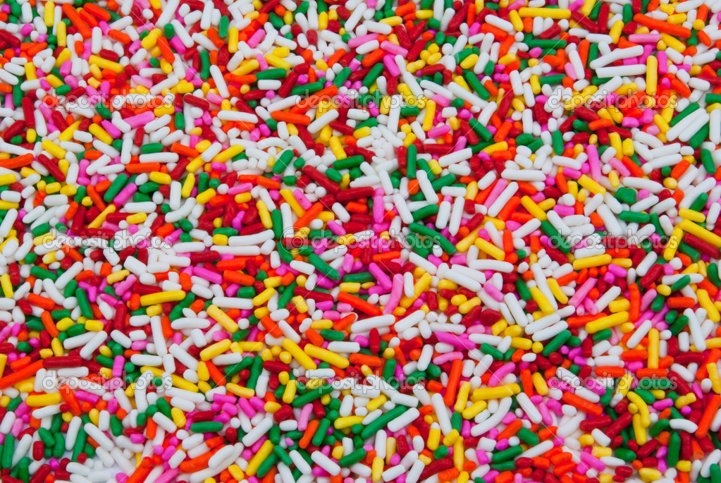 Rainbow sugar topping — Stock Photo © Nong2645 #38857303