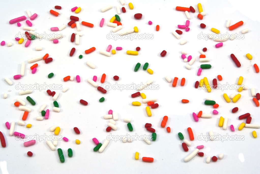 Rainbow sugar topping — Stock Photo © Nong2645 #38857315