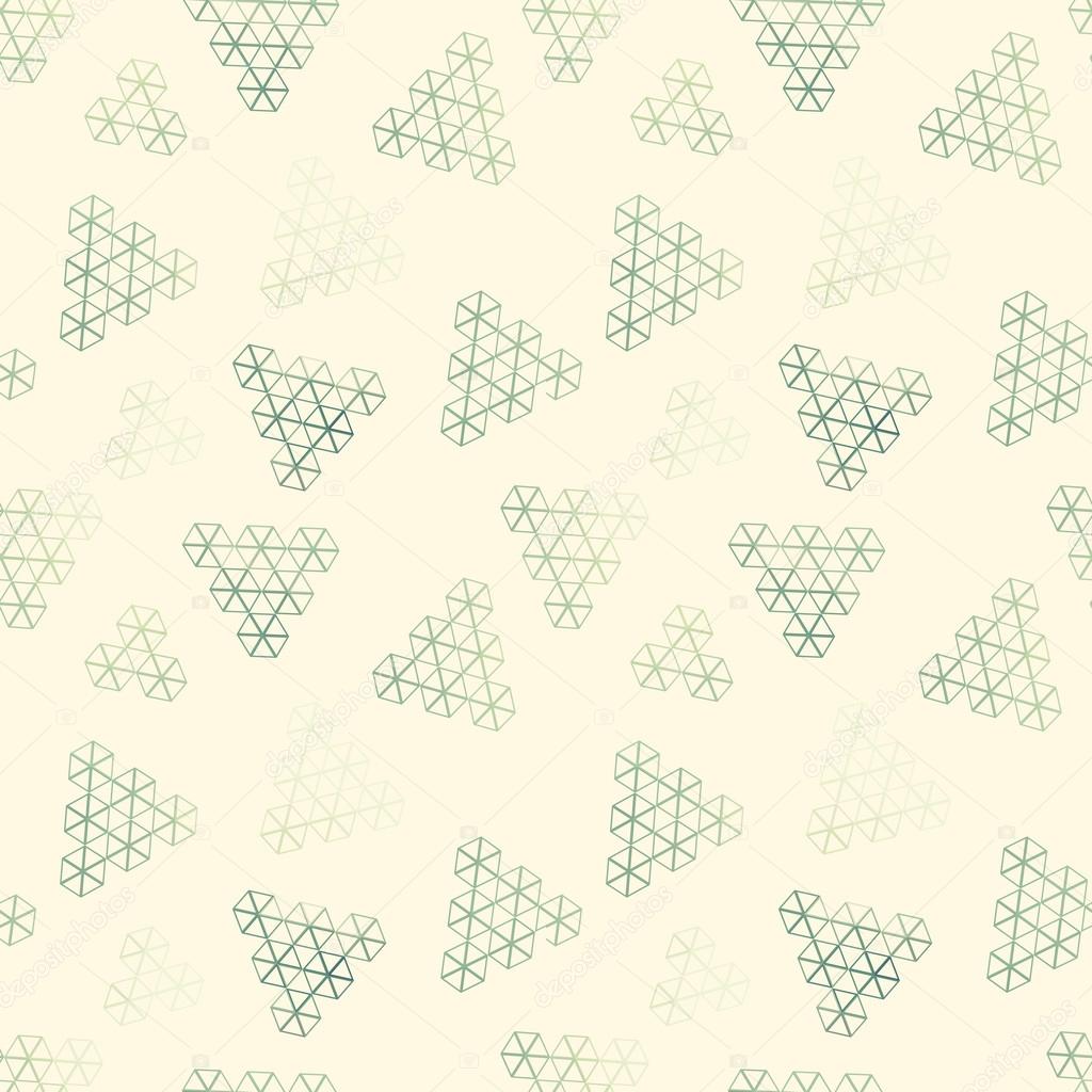 Geometric pattern of hexagon triangle — Stock Vector © Little_cuckoo ...