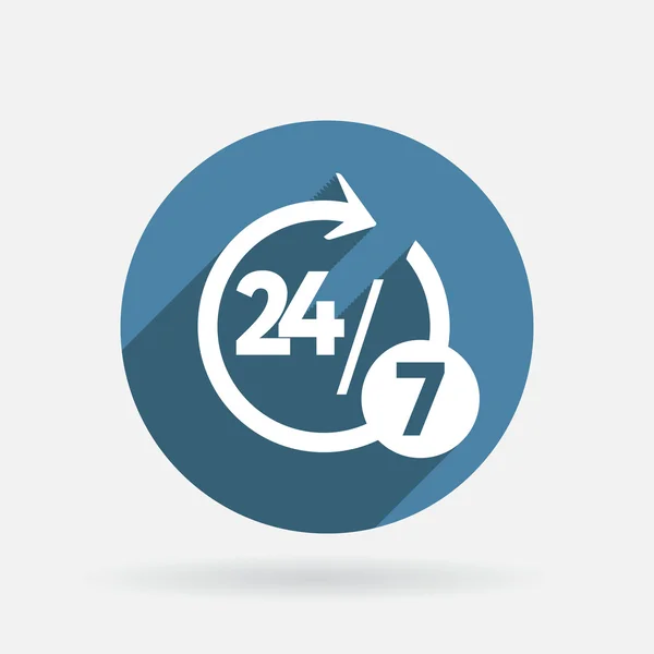 24 7 vector Vector Art Stock Images | Depositphotos