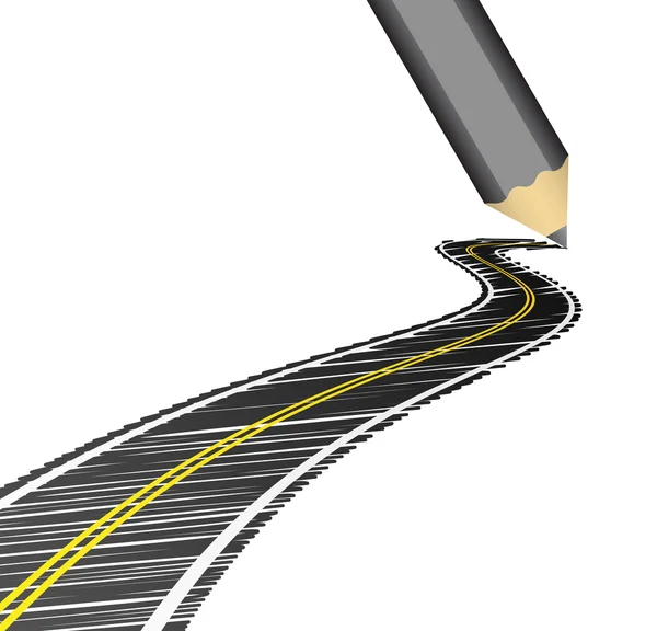 Kartun jalan raya Vector Art Stock Images | Depositphotos