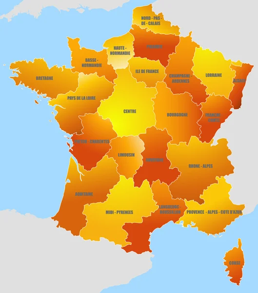 French map Vector Art Stock Images | Depositphotos