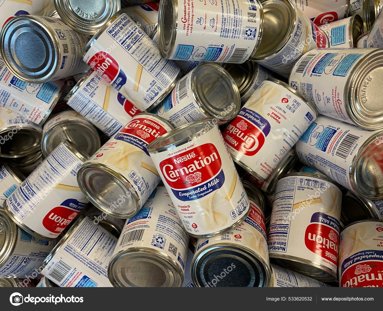 Carnation Evaporated Milk Sizes Of Cans