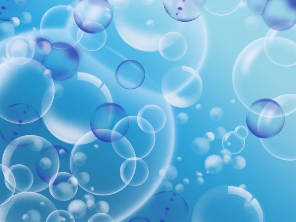Bubble blue pattern — Stock Photo © somen #40536865