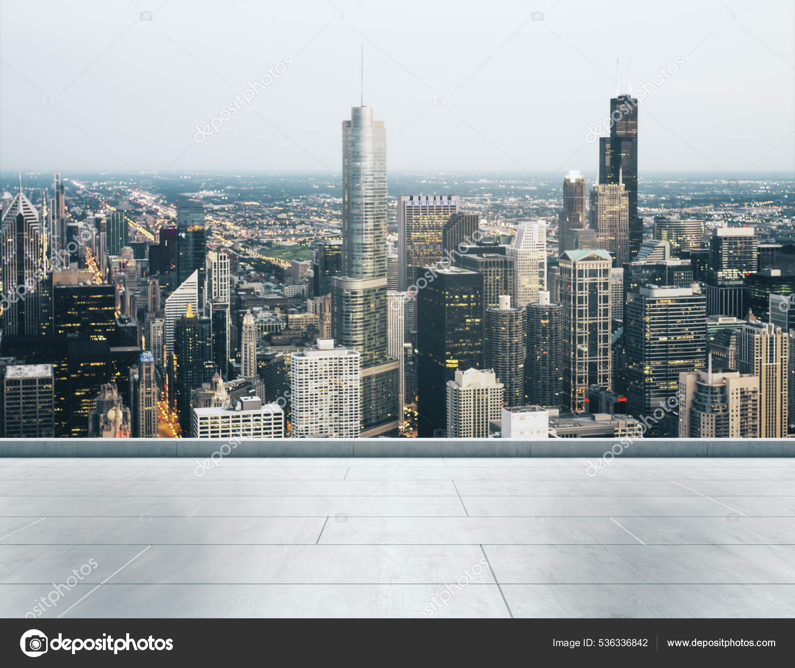 City Background Daytime