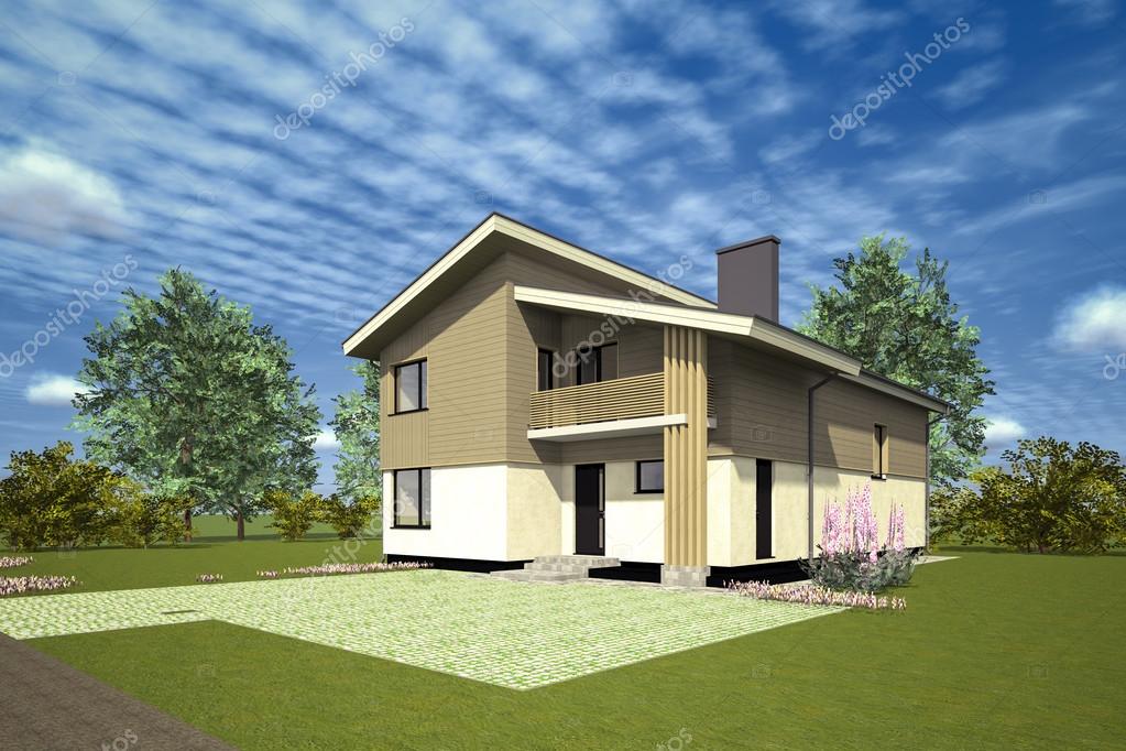 Small house — Stock Photo © Belskih #38954723