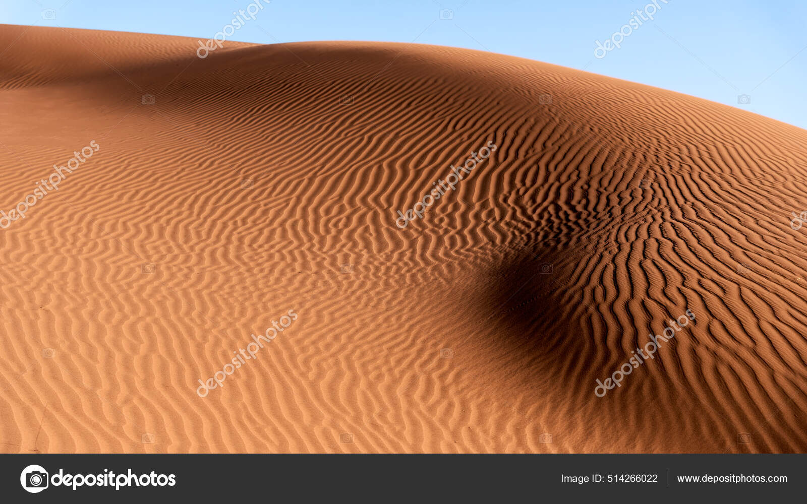 Formation Sands Dasht Lut Sahara Desert Waved Sand Pattern Sand — Stock ...