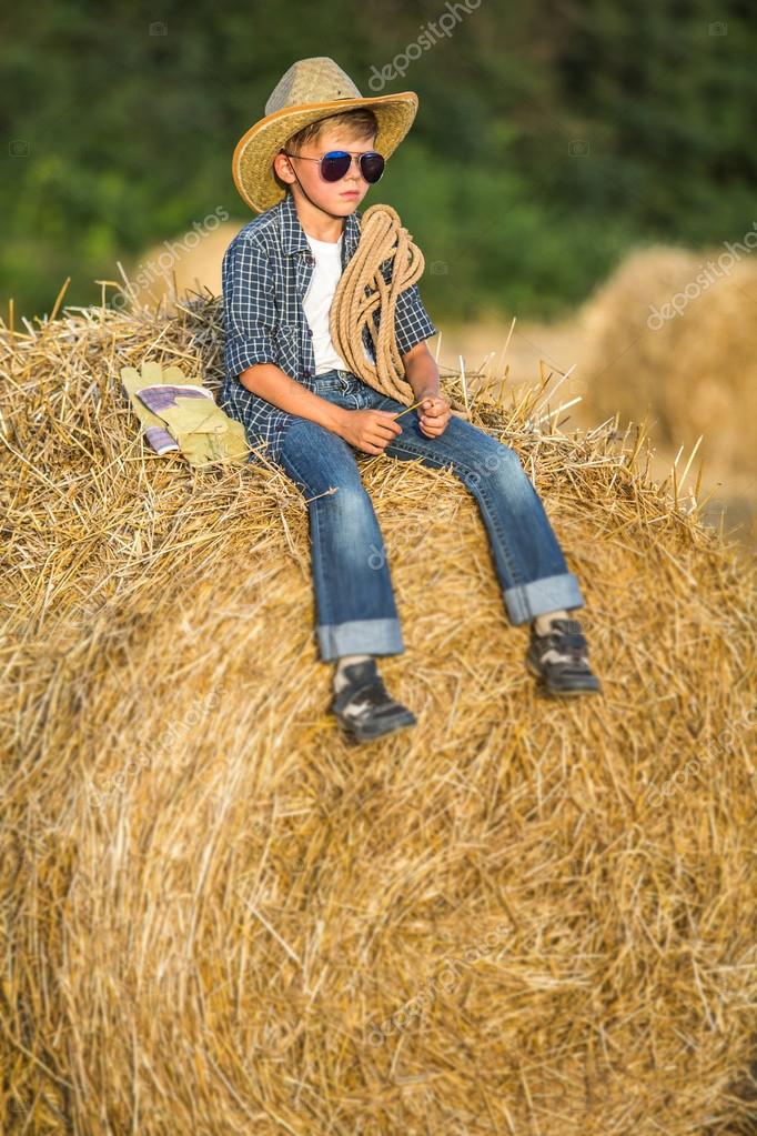 Cute cowboy Stock Photo by ©PEPPERSMINT 49617293
