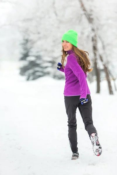 Winter running - Stock Image - Everypixel