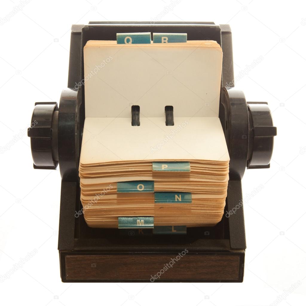 Rolodex — Stockfoto © liorpt #40774429