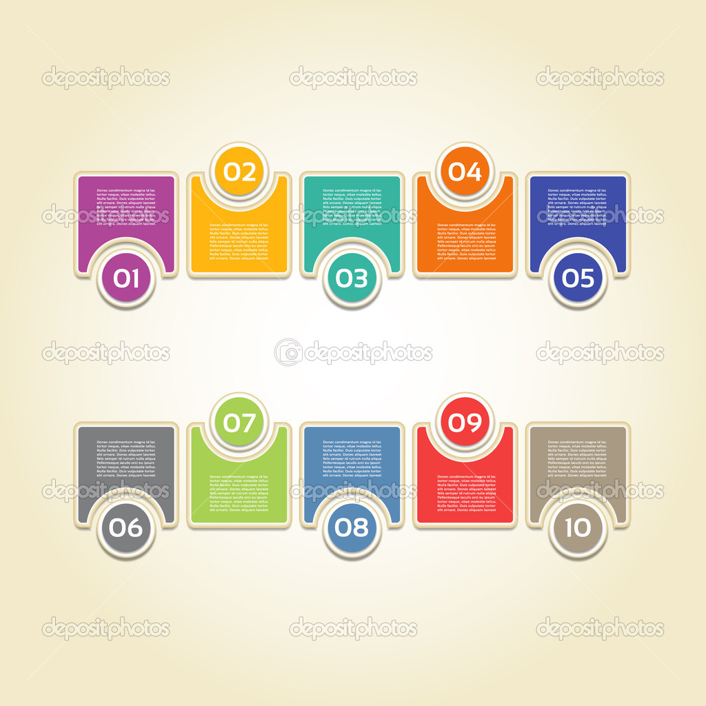 Vector Progress Background. Product Choice or Version. eps 10 Stock ...