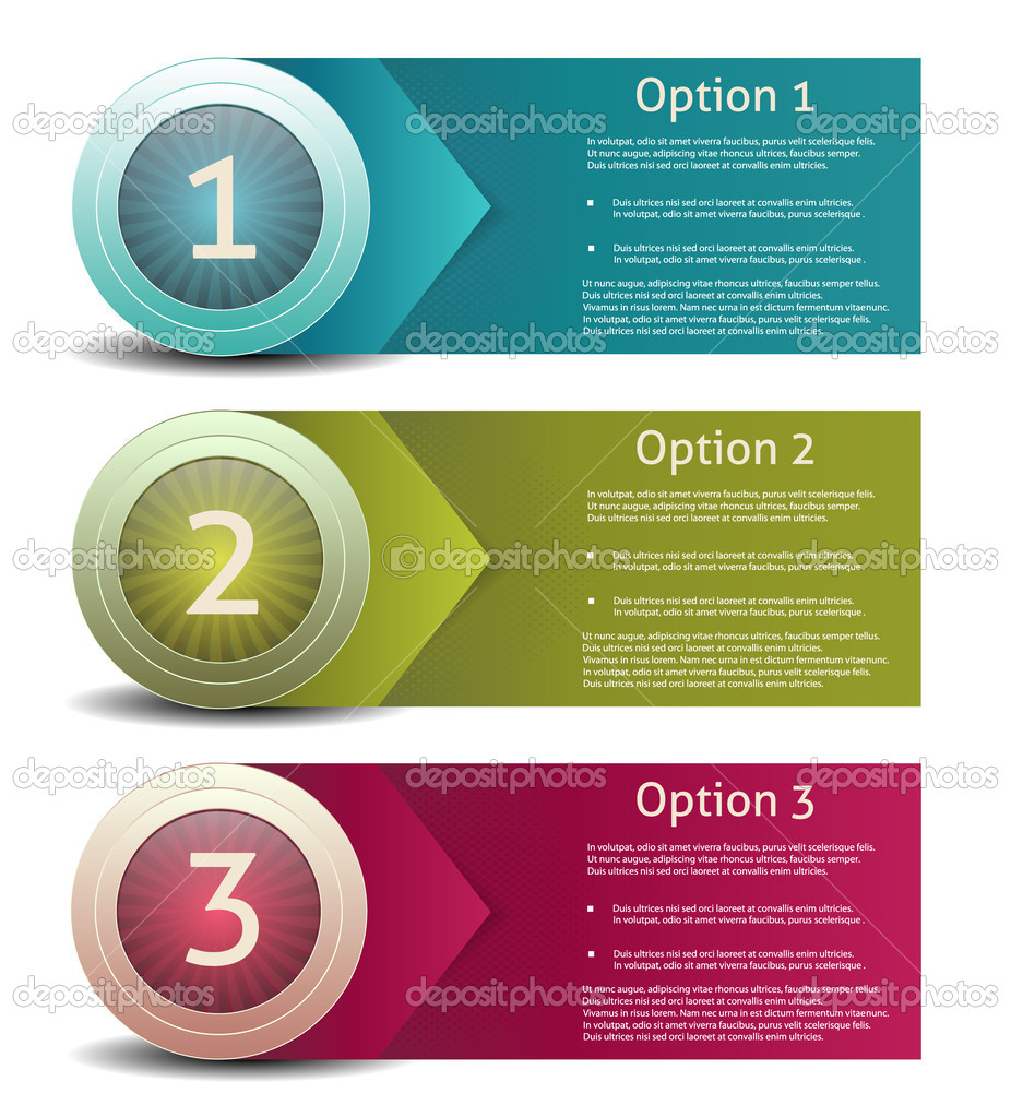 Vector Progress Background. Product choice or version. Stock Vector ...