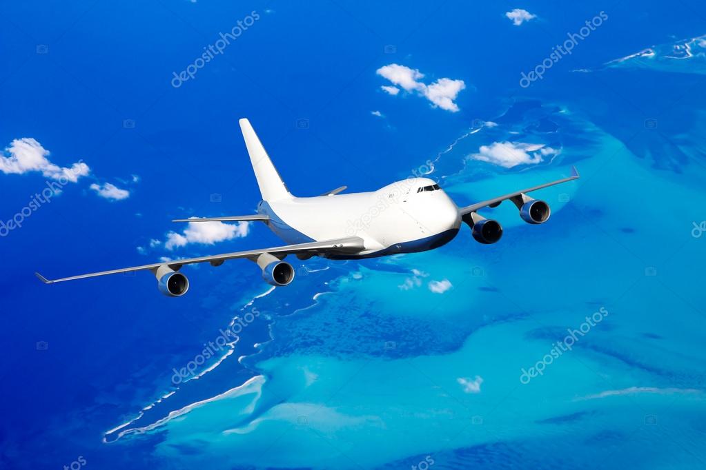 Aircraft in flight Stock Photo by ©Senohrabek 41518197