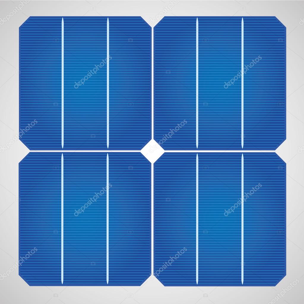 Solar cell panel for clean energy Stock Vector Image by ©3rus #41240565