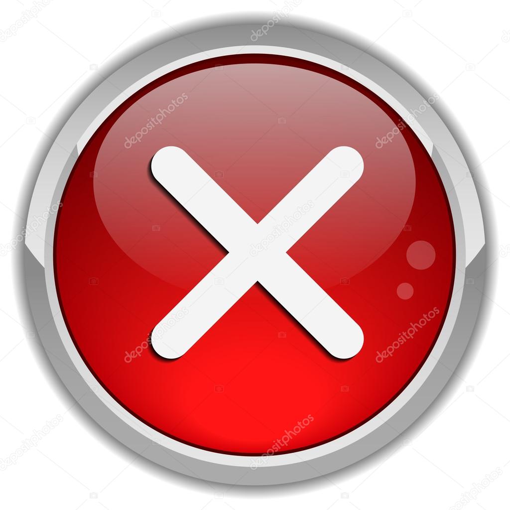 Botón Cerrar signo — Archivo Imágenes Vectoriales © lukiv007 #39561639